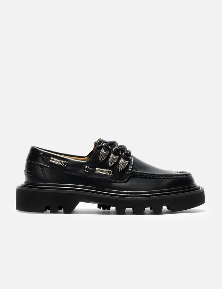Toga Virilis - Vibram Metal Boat Shoes | HBX