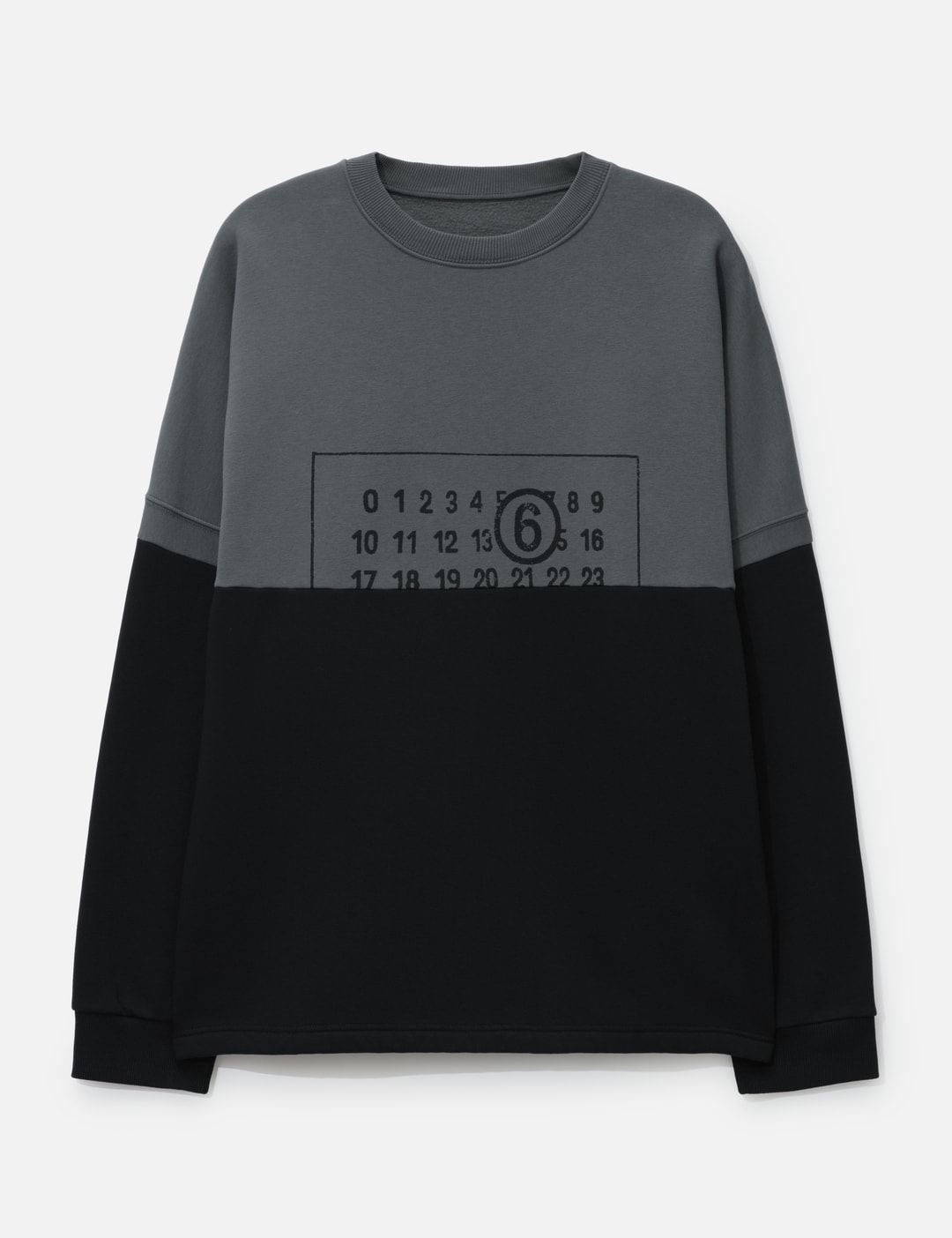 MM6 Maison Margiela - Basic Jersey Sweatshirt | HBX