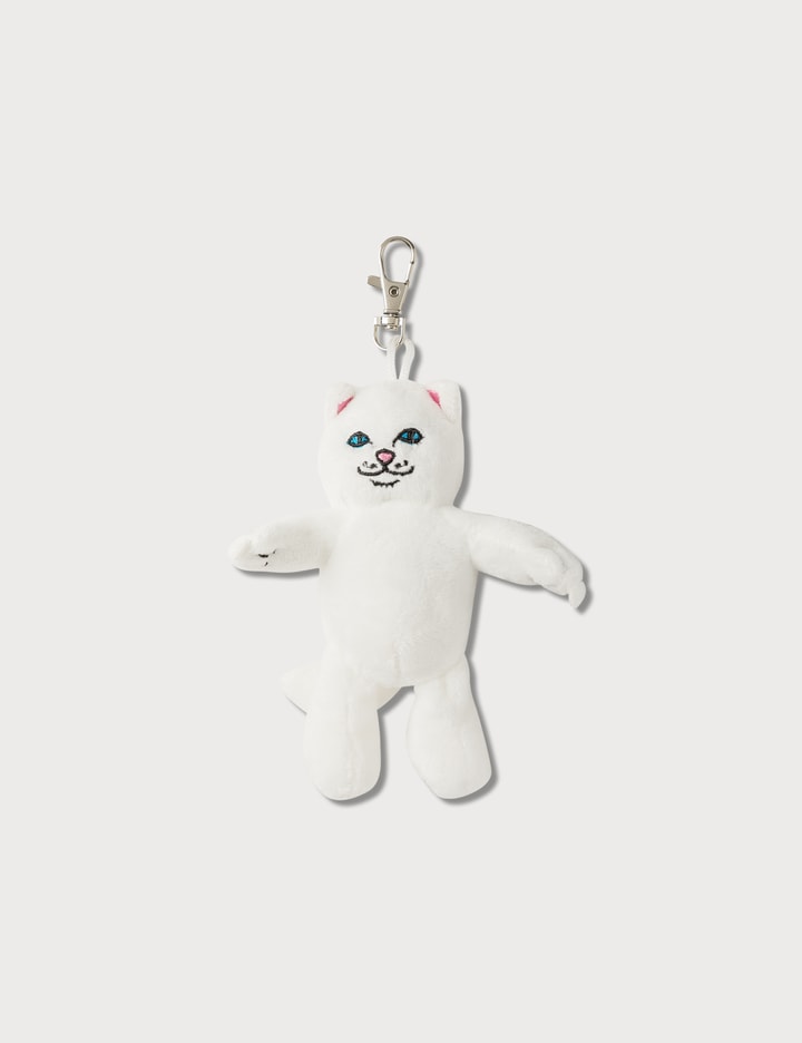 RIPNDIP - Lord Nermal Plush Keychain | HBX - Globally Curated Fashion ...