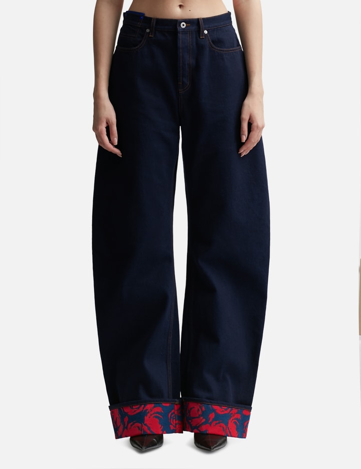Burberry - Relaxed Fit Heavyweight Denim Jeans | HBX