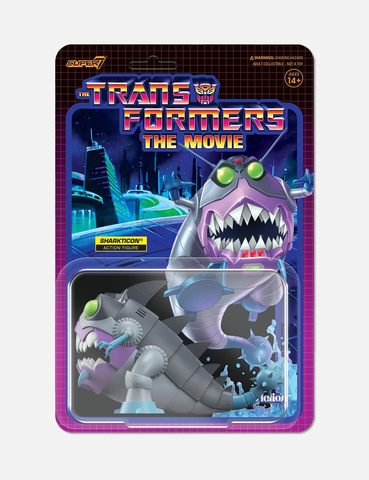 Super 7 - Transformers ReAction Figures Wave 6 - Sharkticon (G1) | HBX