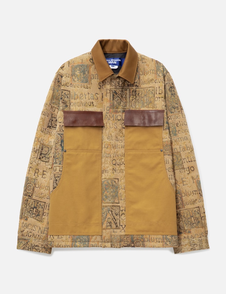 Junya Watanabe Man Gobelin Weave X Cotton Duck Jacket - Workwear ...