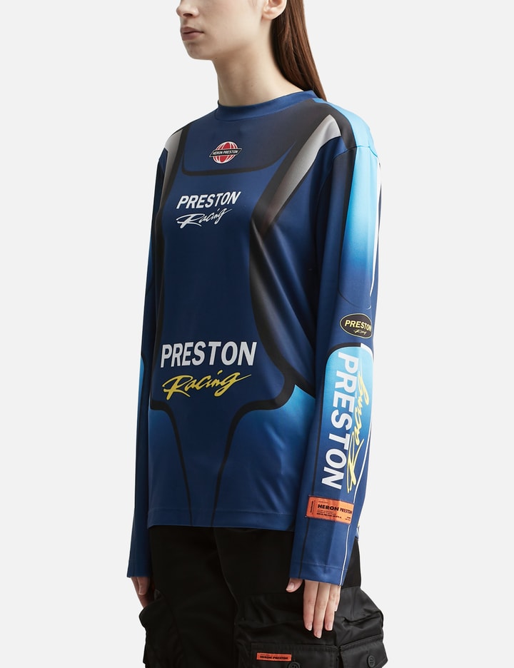 Heron Preston - Preston Racing Dry Fit Long Sleeve T-shirt | HBX ...