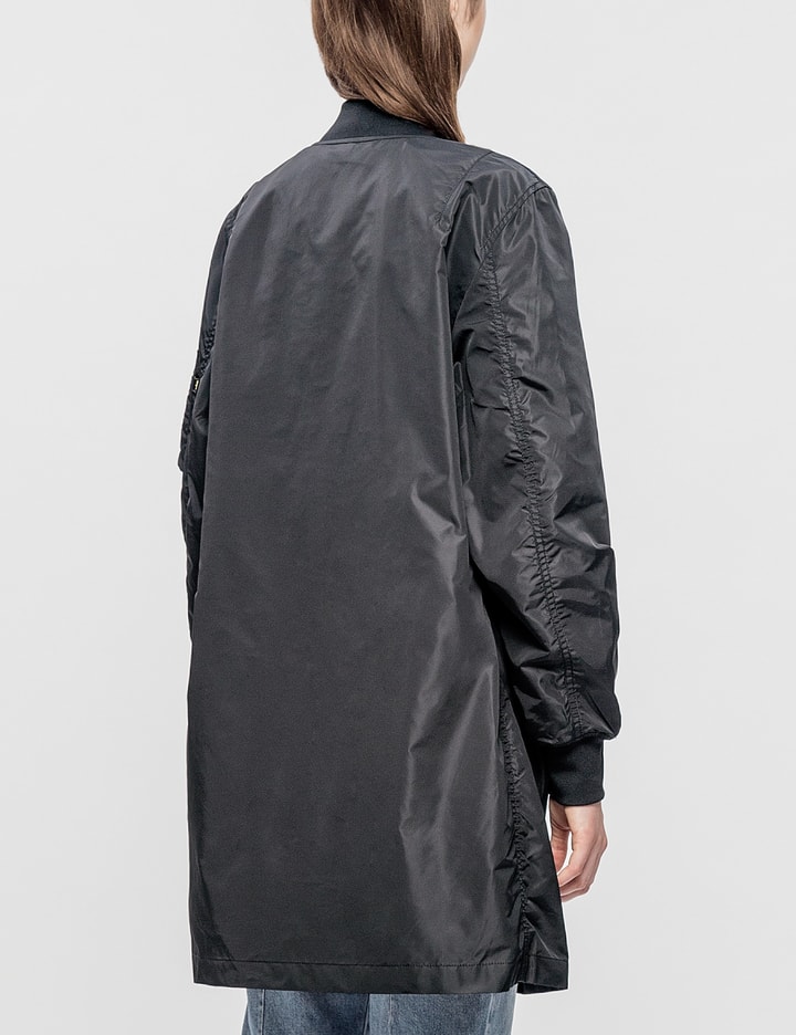Alpha Industries - W MA-1 Long Jacket | HBX - Globally Curated Fashion ...