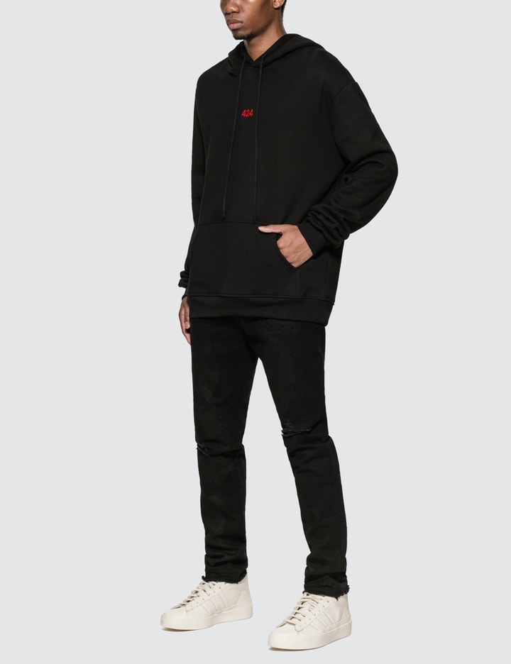424 - Logo Hoodie | HBX - Globally Curated Fashion and Lifestyle by ...