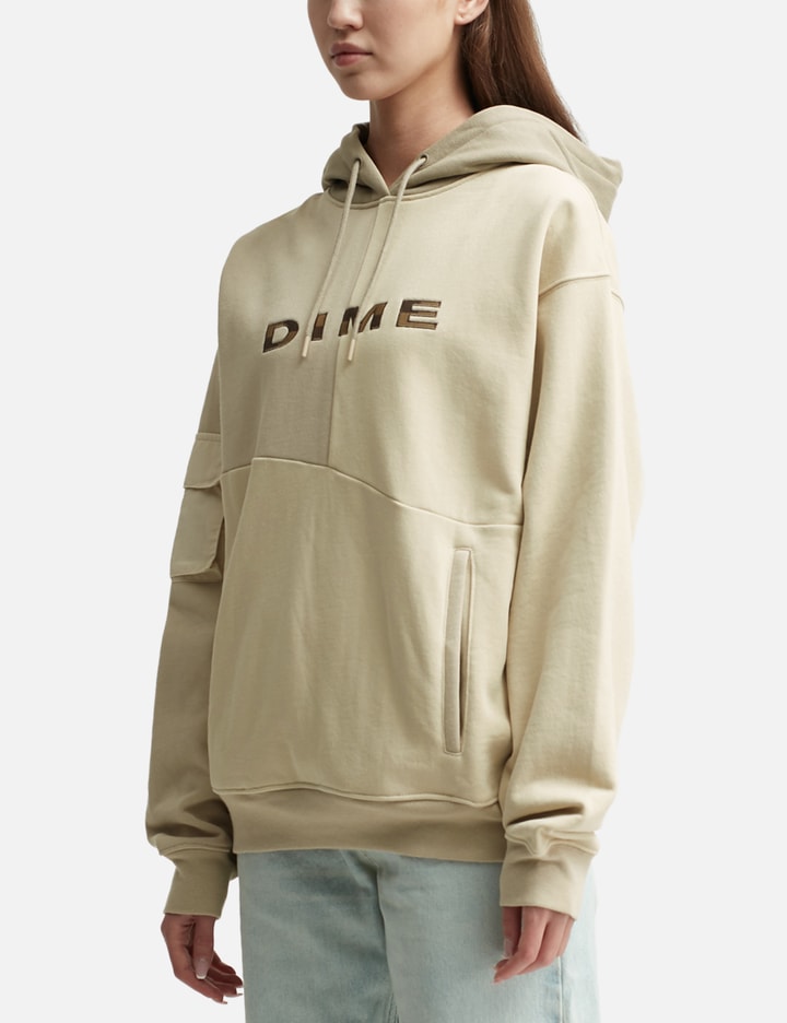 Dime - 3 Tone Split Hoodie | HBX - Globally Curated Fashion and Lifestyle by Hypebeast