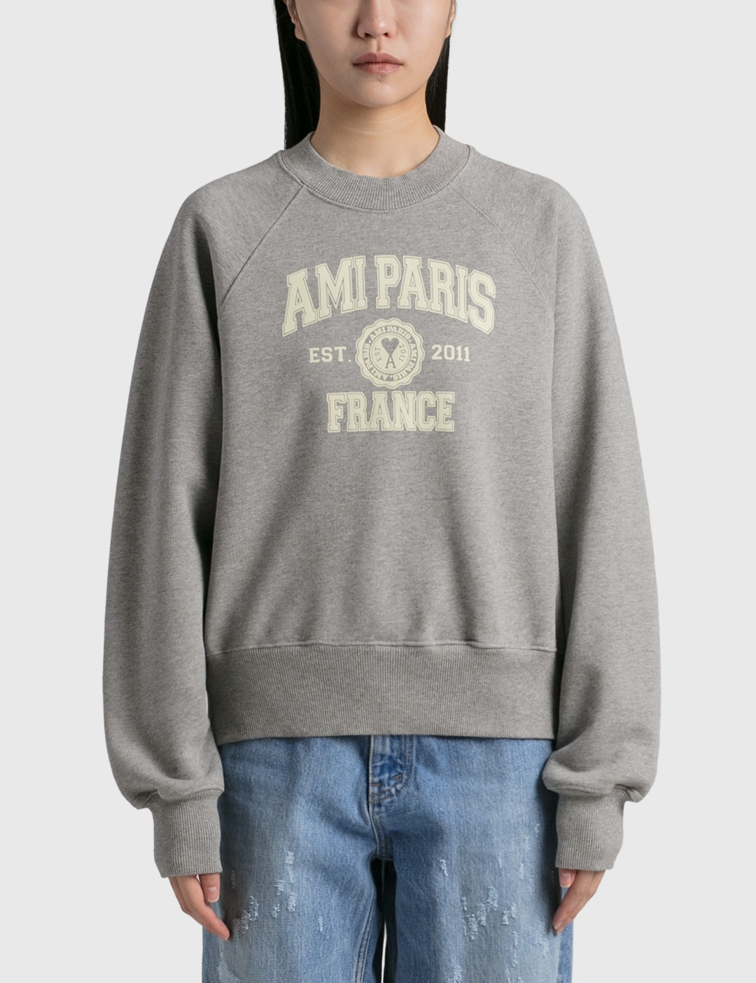 Ami - AMI Paris スウェットシャツ | HBX - ハイプビースト(Hypebeast)が厳選したグローバルファッション&ライフスタイル