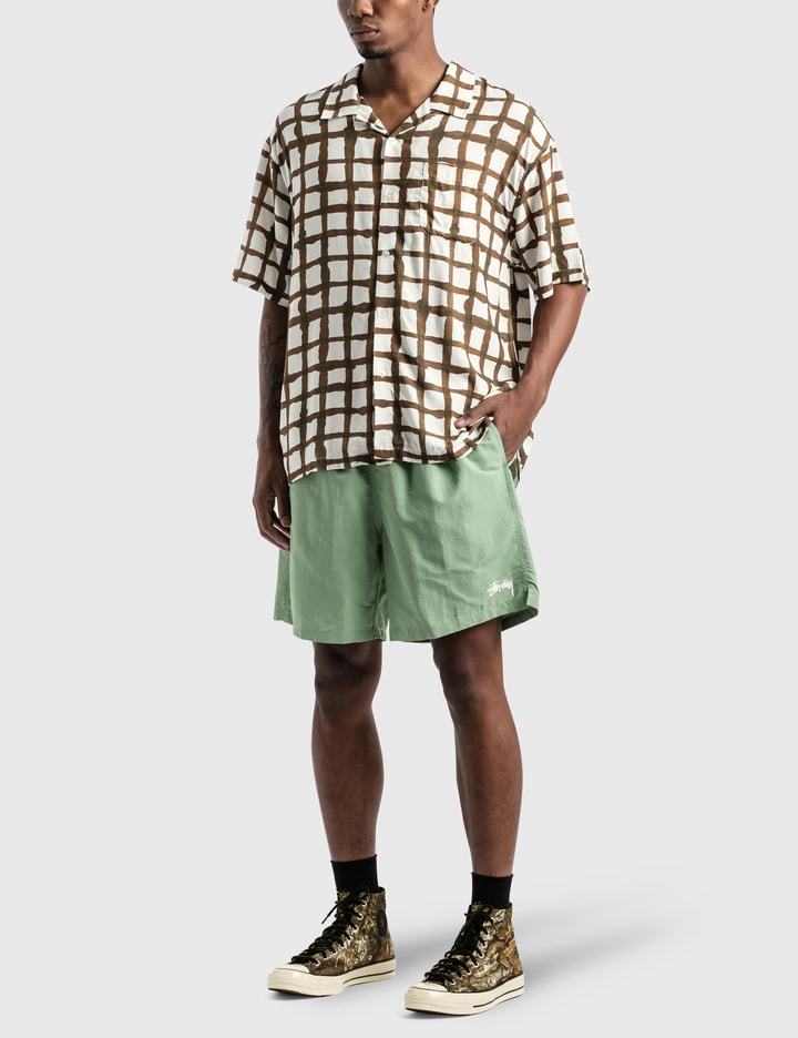 Stüssy - Hand Drawn Grid Shirt | HBX - Globally Curated Fashion and ...