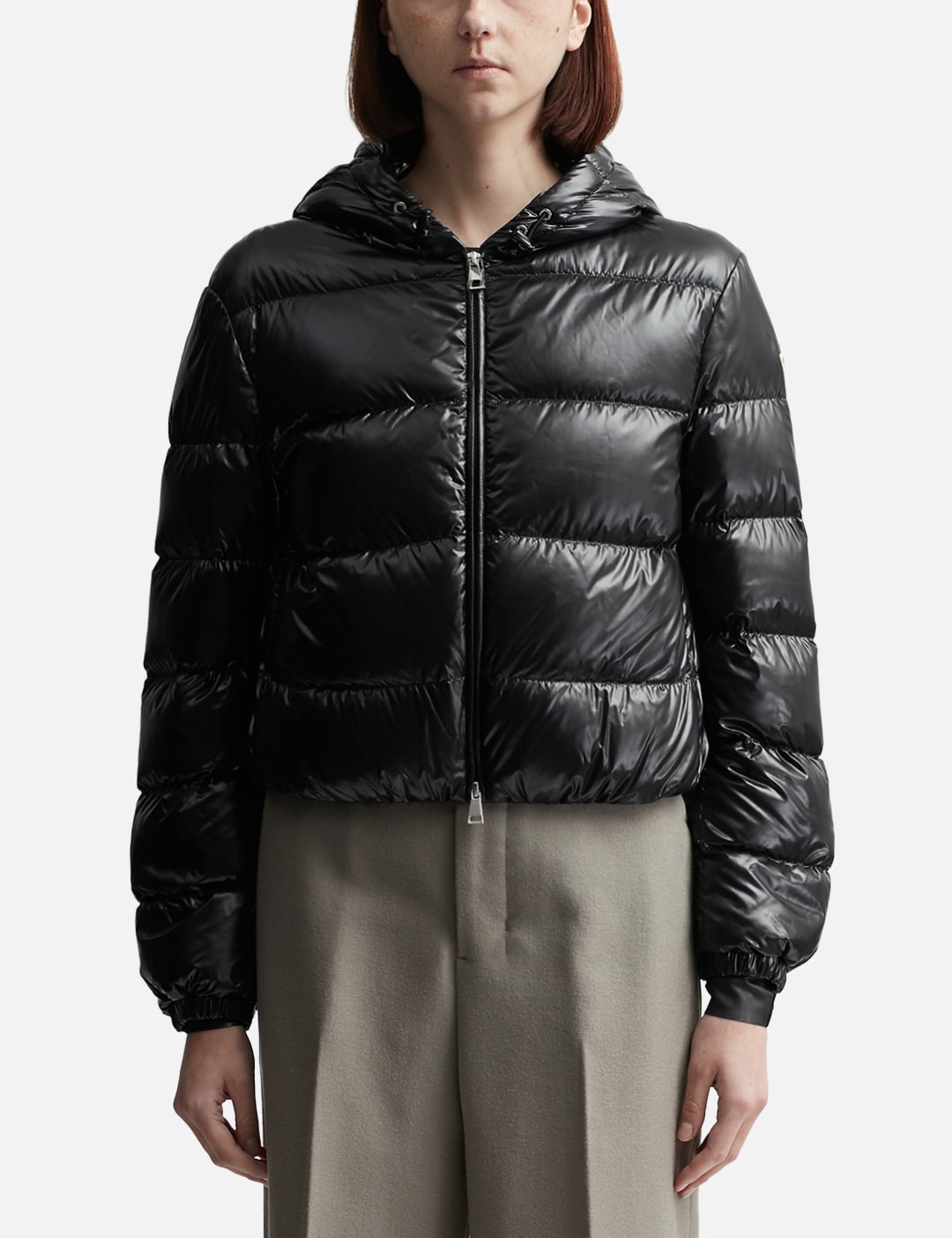 Moncler - BLACK BAYARD SHORT DOWN JACKET | HBX - Globally Curated Fashion and Lifestyle by Hypebeast