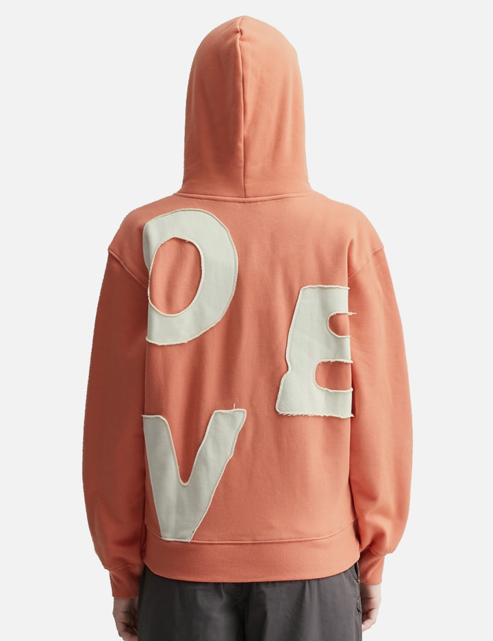 Sunlove Capital Brushed Zip Up Hoodie - Orange brushed-fleece zip ...