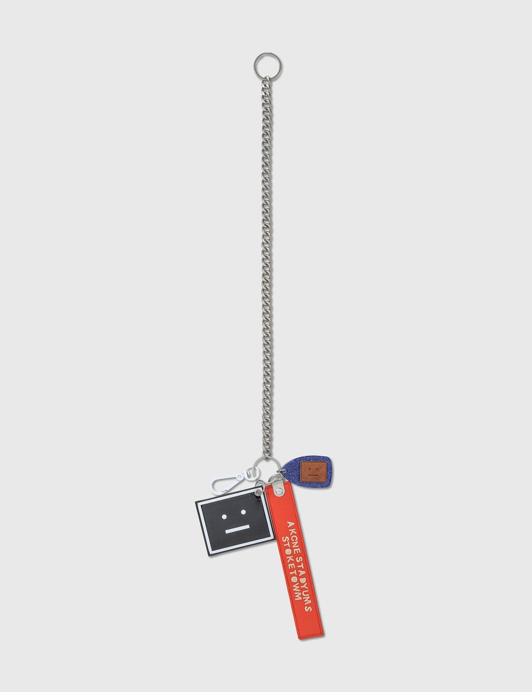 Acne Studios - Akaroa Face Keychain | HBX - Globally Curated Fashion ...