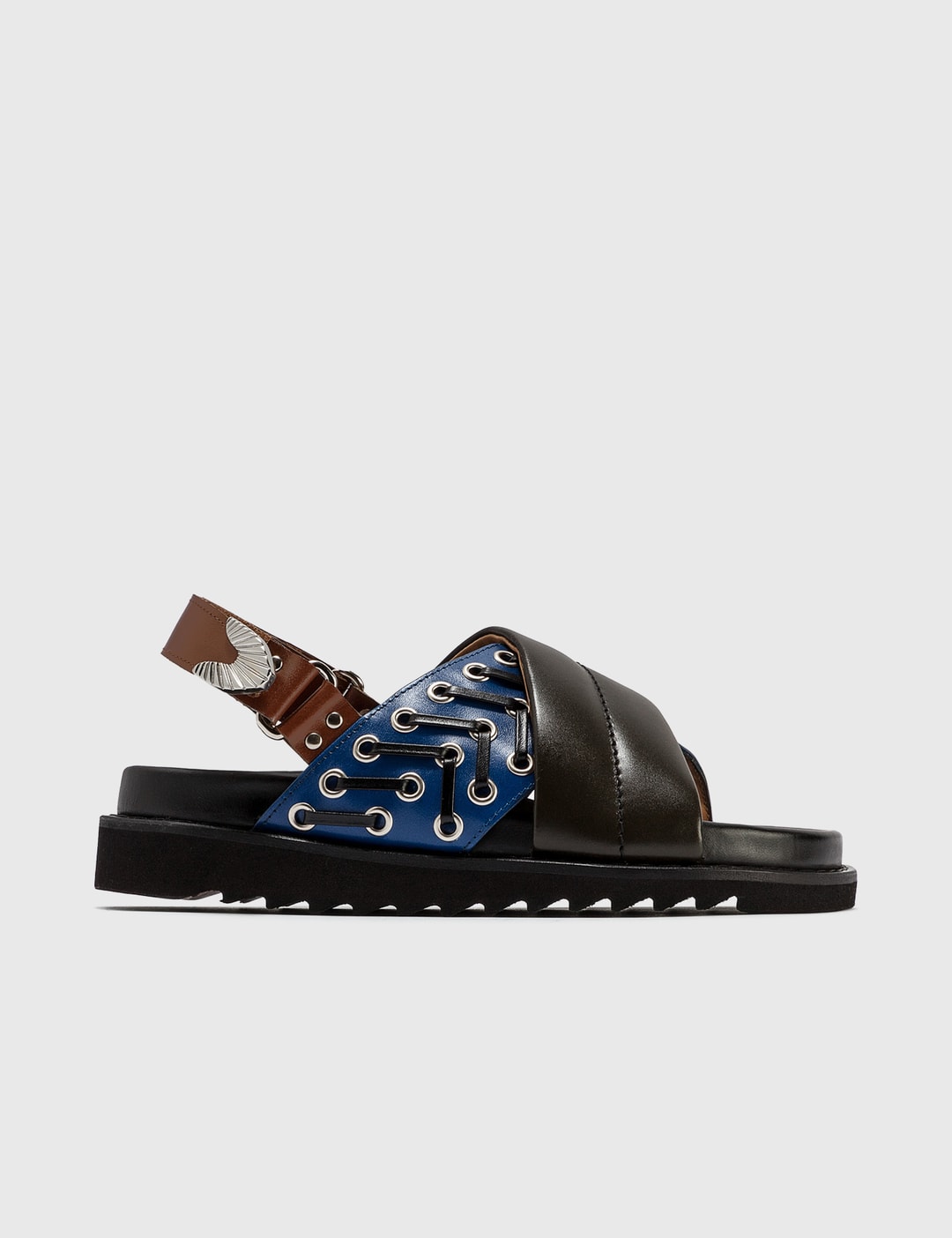 Toga Pulla - Puffer Sliders | HBX - Globally Curated Fashion and ...