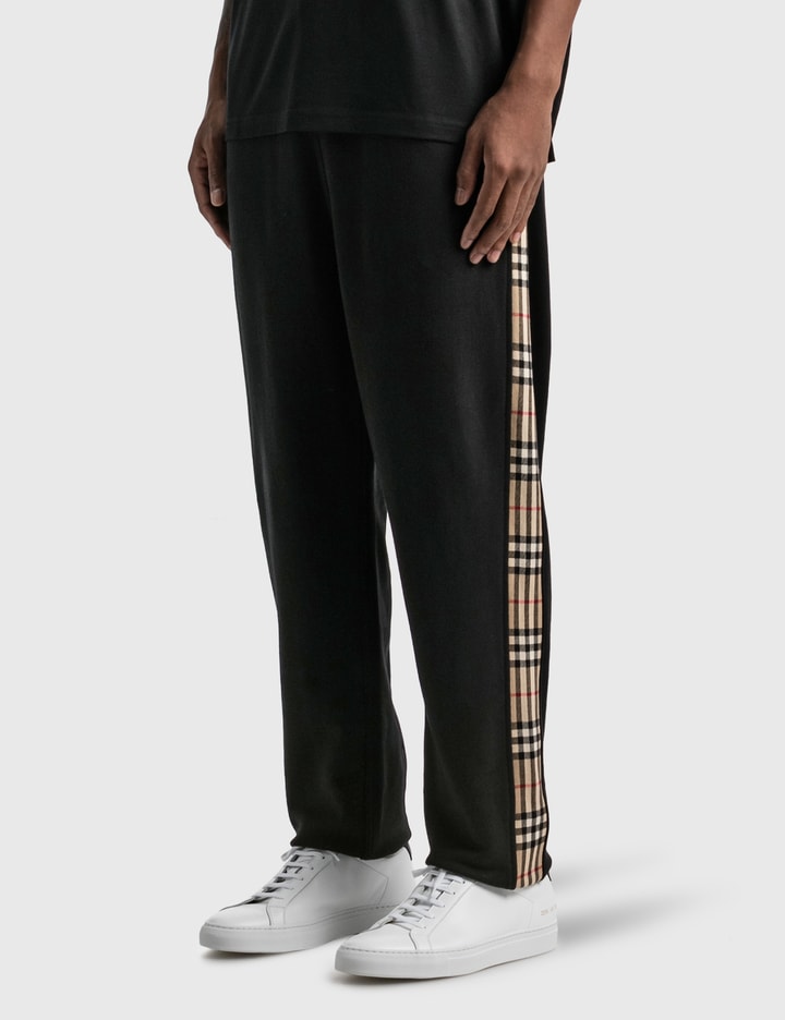 Burberry - Vintage Check Panel Cotton Jogging Pants | HBX - HYPEBEAST 為 ...