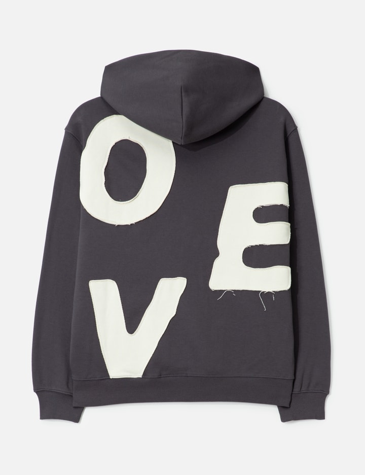 Sunlove Capital Brushed Zip Up Hoodie - Charcoal brushed fleece zip ...