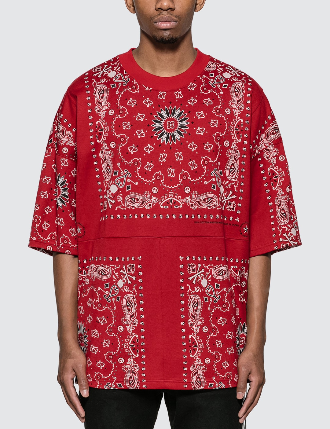 Mastermind World - Bandana T-shirt | HBX - Globally Curated Fashion and ...