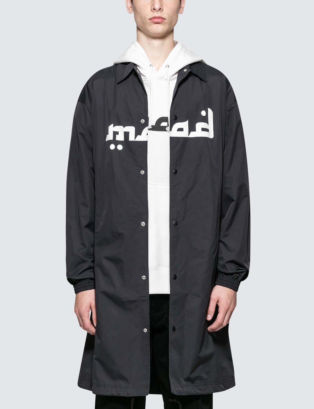 Undercover - Skull Long Coach Jacket | HBX - Globally Curated Fashion ...