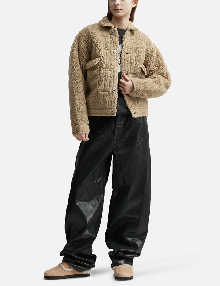 Human Made - WOOL BLENDED BOA FLEECE WORK JACKET | HBX - Globally ...