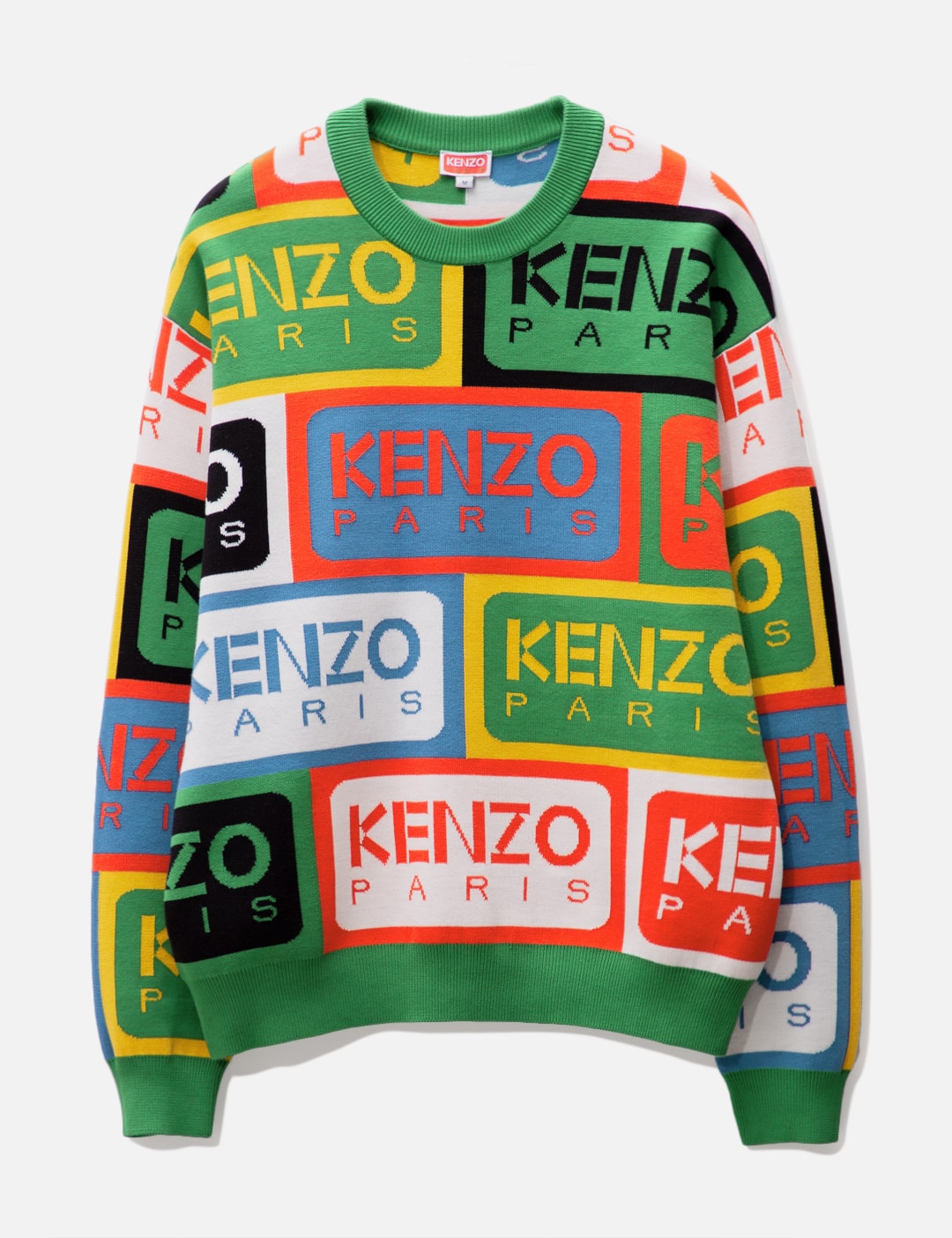 Kenzo - KENZO PARIS LABEL SWEATER | HBX - Globally Curated Fashion and ...