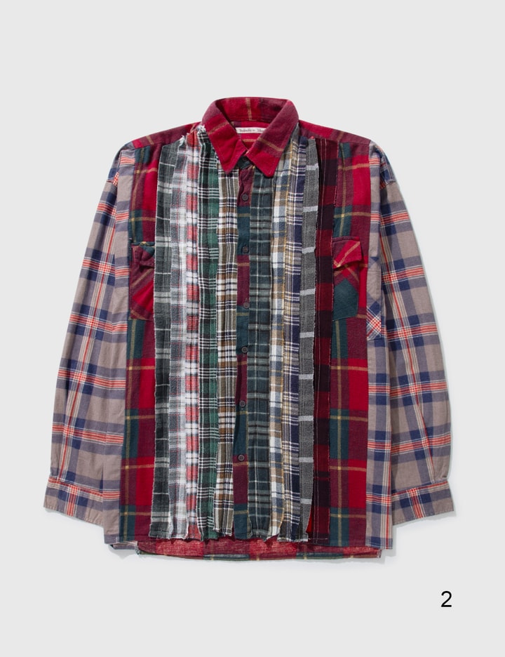 Needles - Flannel Shirt | HBX - Globally Curated Fashion and Lifestyle ...