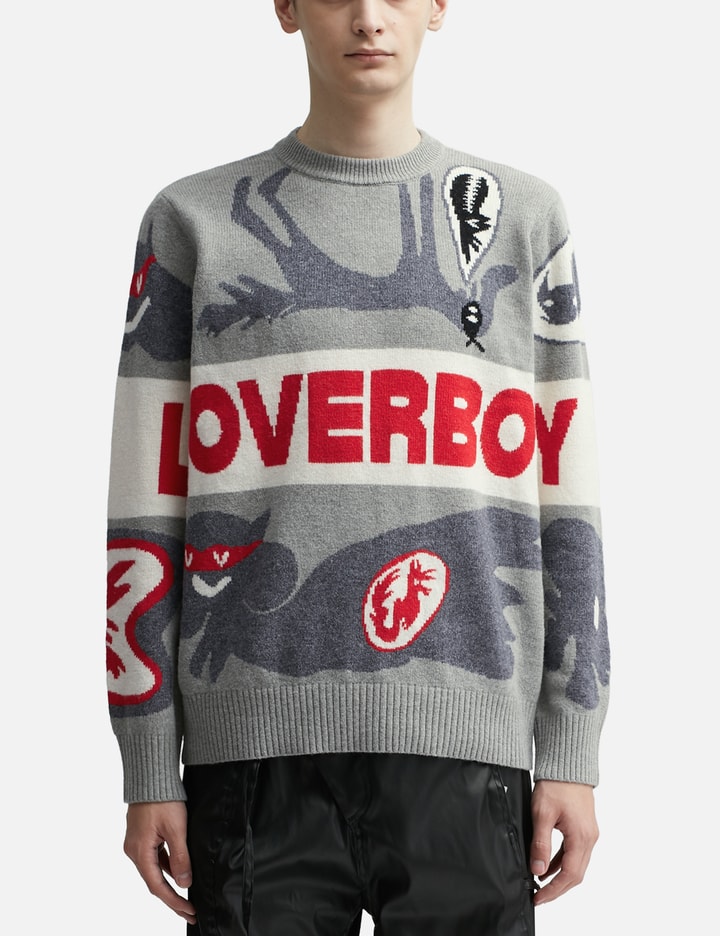 Charles Jeffrey Loverboy - Loverboy Logo Jumper | HBX - Globally ...