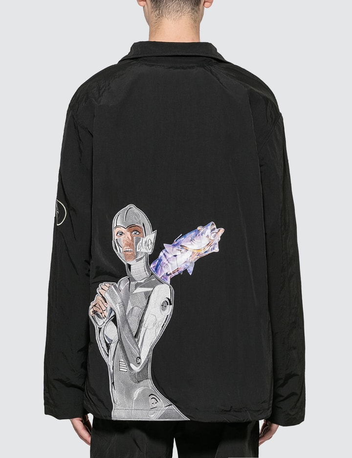 88rising - 88rising x Sorayama Digita Robot Face Coach Jacket | HBX ...