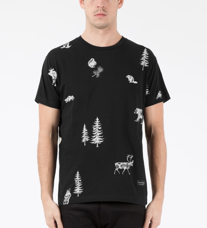 Raised By Wolves - Black Trap Life T-Shirt | HBX - Globally Curated ...