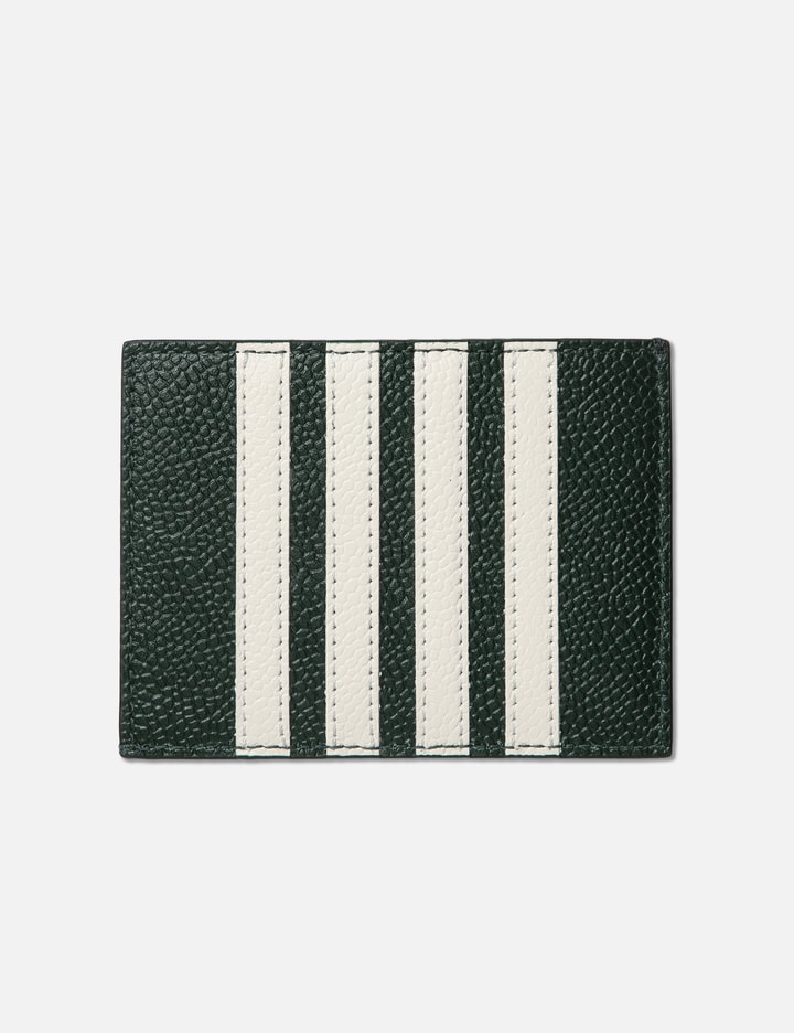 Thom Browne - Pebble Grain Leather 4-Bar Single Card Holder | HBX ...