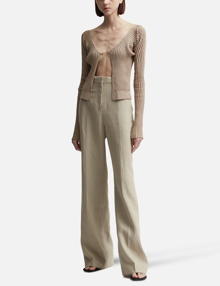 Jacquemus Cardigan In Brown | ModeSens