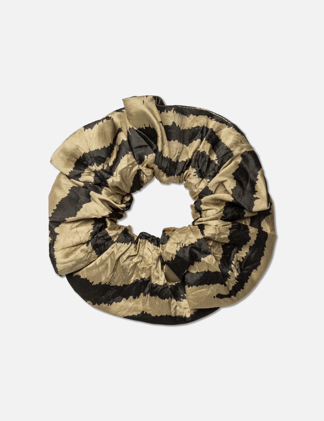 Ganni - Crinkled Satin Scrunchie | HBX