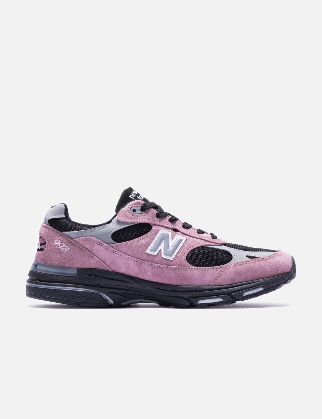 New Balance Made in USA 993 - Pink suede-mesh sneaker with ABZORB ...