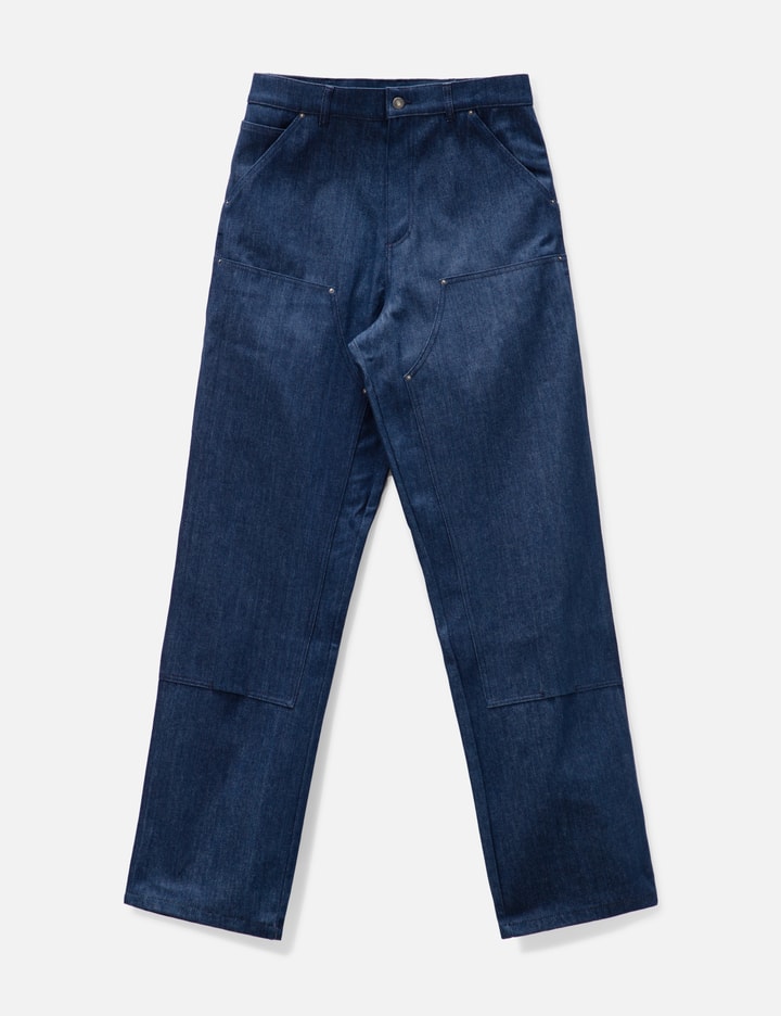 Sky High Farm Workwear - Denim Double Knee Work Pants | HBX - HYPEBEAST ...