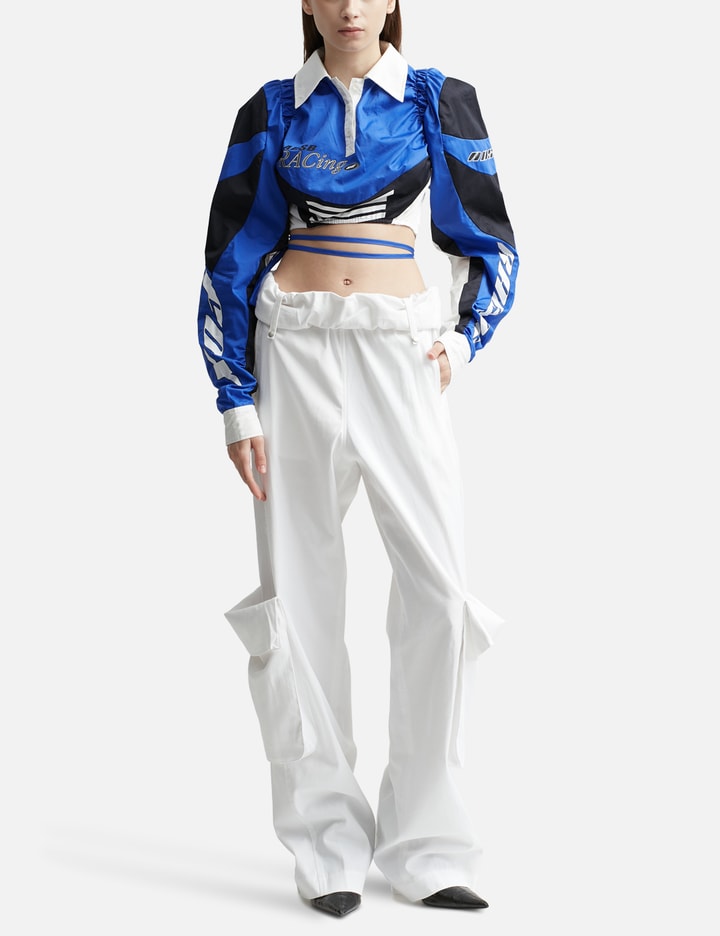 Andersson Bell - JOSIE RACING CROP SHIRT | HBX