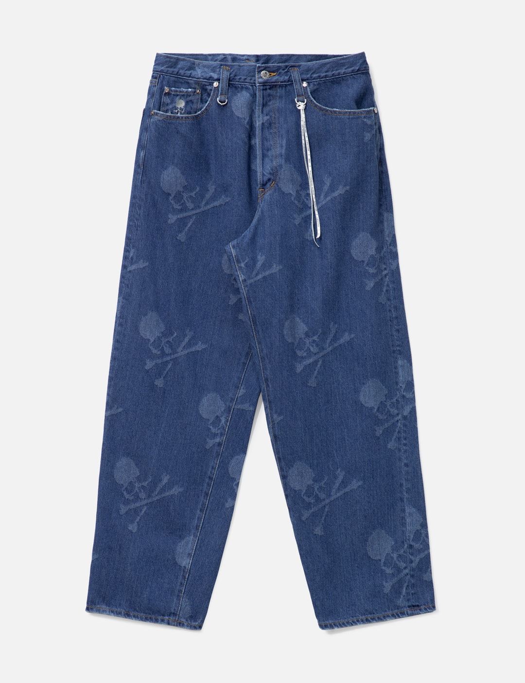 Mastermind World - Monogram Wide Denim Pants | HBX