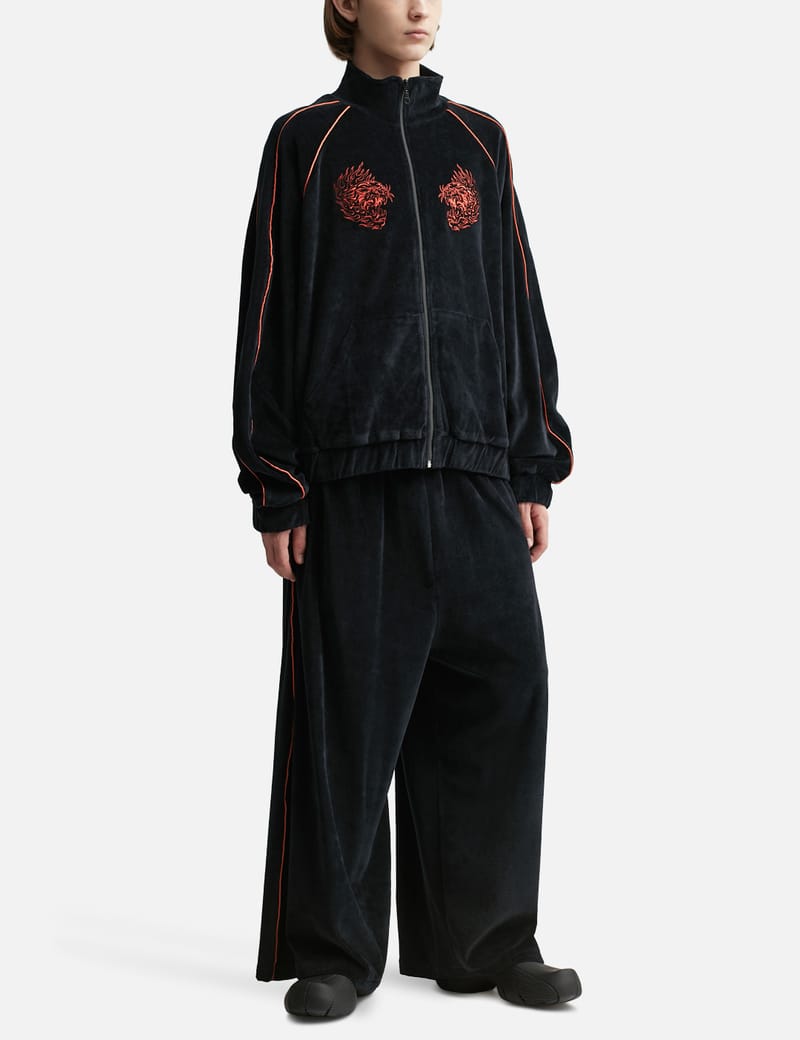 LUU DAN - SUPA-SLEAZE TRACK PANTS | HBX - Globally Curated LUU DAN - SUPA-SLEAZE TRACK PANTS | HBX - Globally Curated