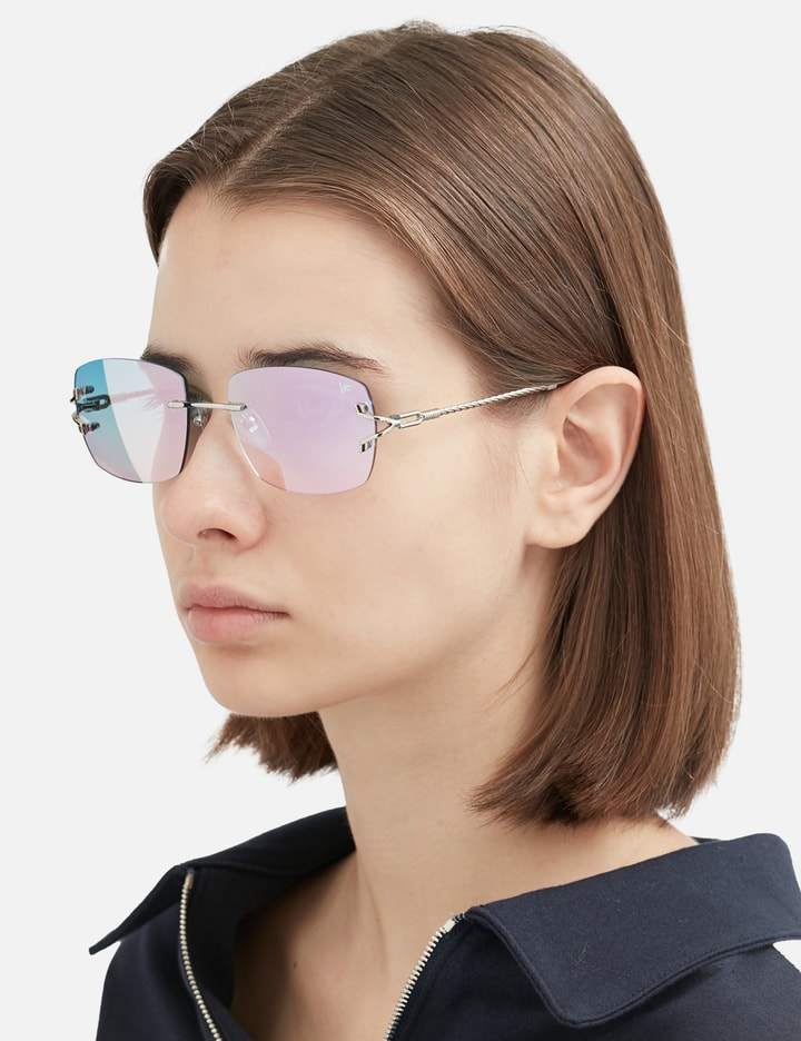 Vintage Frames Company - Bal Harbour Rimless Drill Mount 24KT White ...