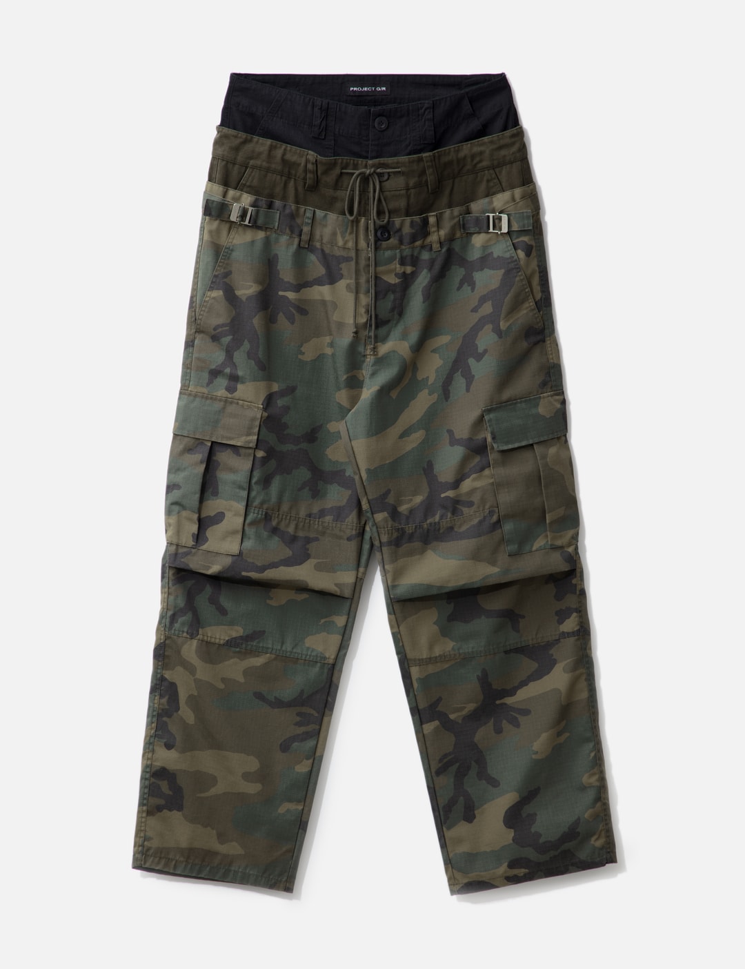 PROJECT G/R - 3 LAYEReD CARGO PANTS | HBX