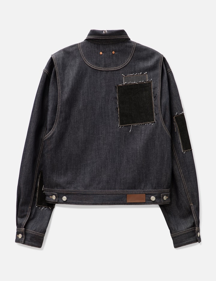 Andersson Bell - PATCHWORK WAVE TUCK DENIM JACKET | HBX - HYPEBEAST 為您搜羅全球潮流時尚品牌