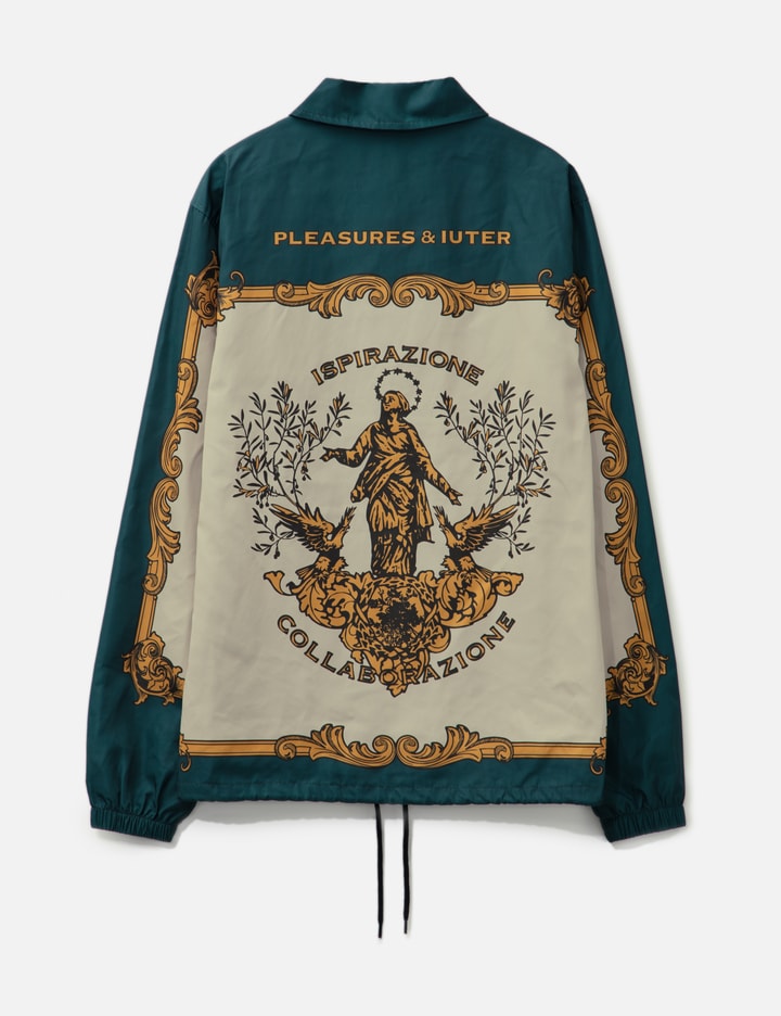 Pleasures - IUTER Lorenzo Coach Jacket | HBX - Globally Curated Fashion ...