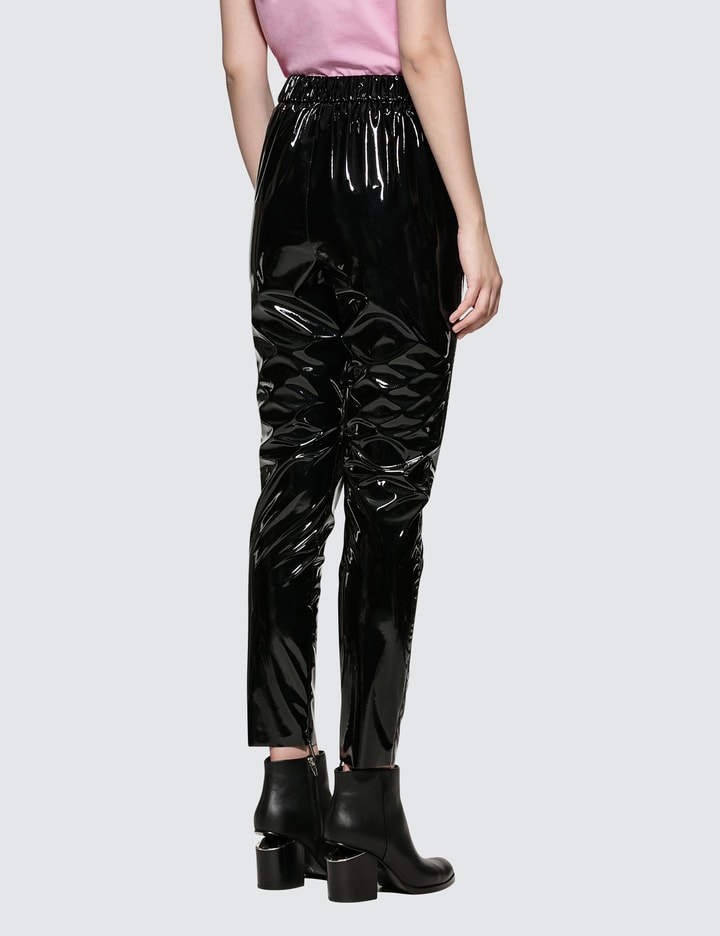 MSGM - Stretch Patent Leather Pants | HBX - Globally Curated Fashion and Lifestyle by Hypebeast