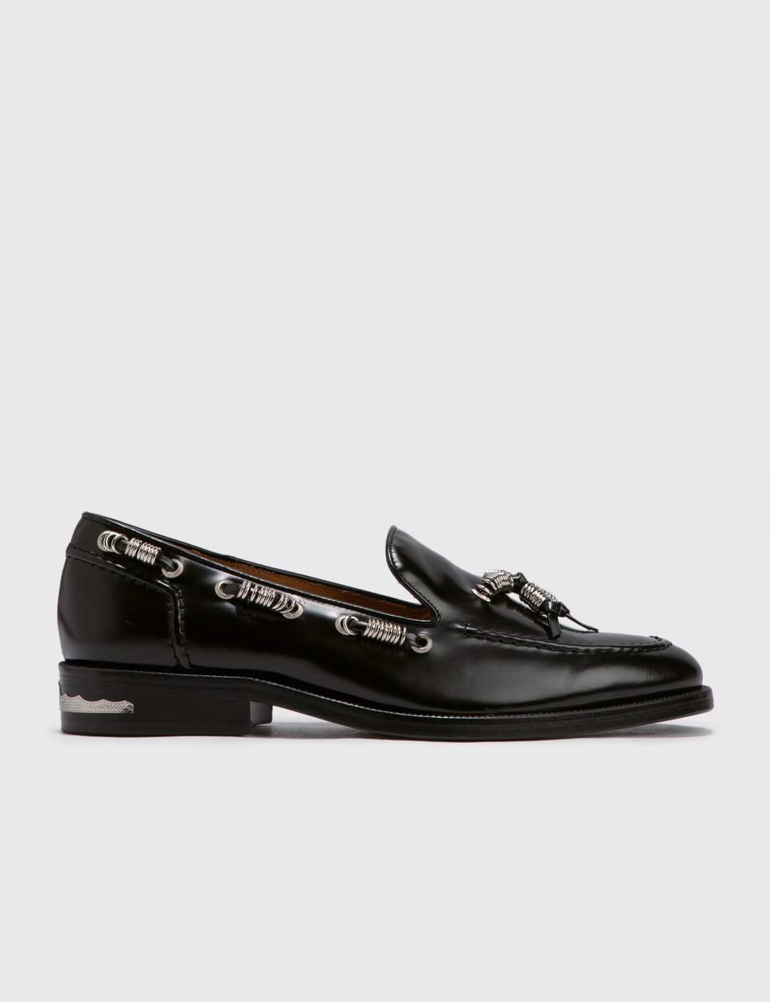 Toga Virilis - RING-EMBELLISHED LOAFERS | HBX - Globally Curated ...