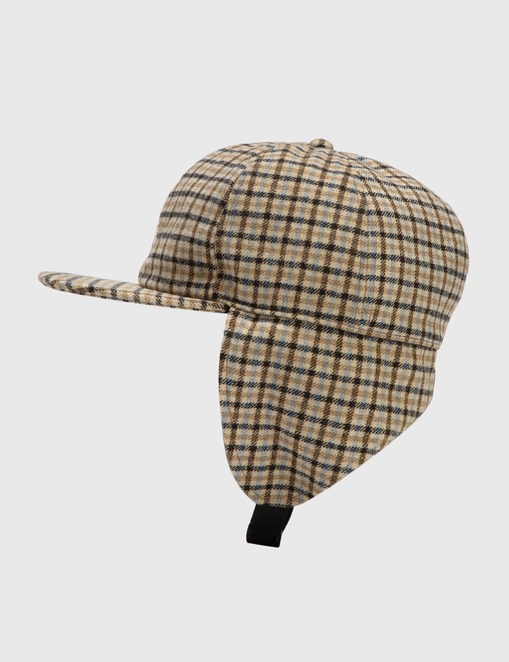 Stüssy - Wool Plaid Flap Cap | HBX
