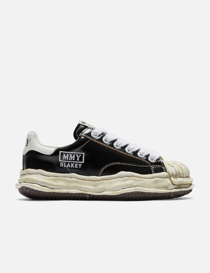 Maison Mihara Yasuhiro - "BLAKEY" OG Sole Wrinkled Leather Low-Top ...