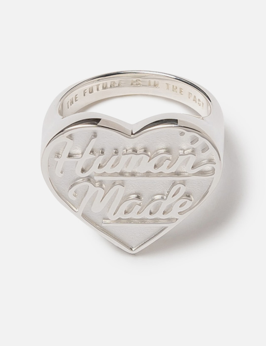 Human Made - HEART SILVER RING | HBX - Globally Curated Fashion and ...