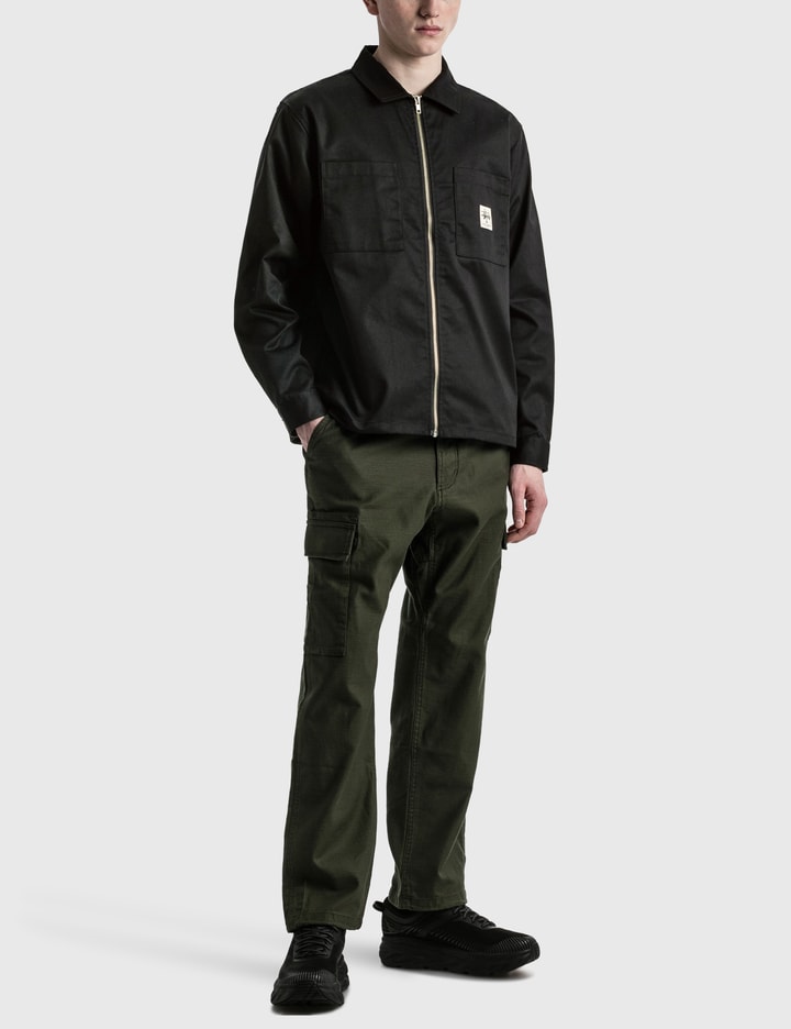 Stüssy - Zip-Up Work Shirt | HBX - Globally Curated Fashion and ...