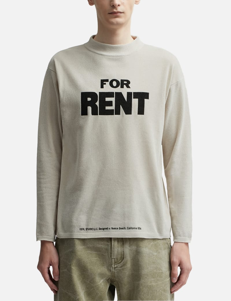 ERL - For Rent Printed Jumper | HBX - Globally Curated ERL - For Rent Printed Jumper | HBX - Globally Curated