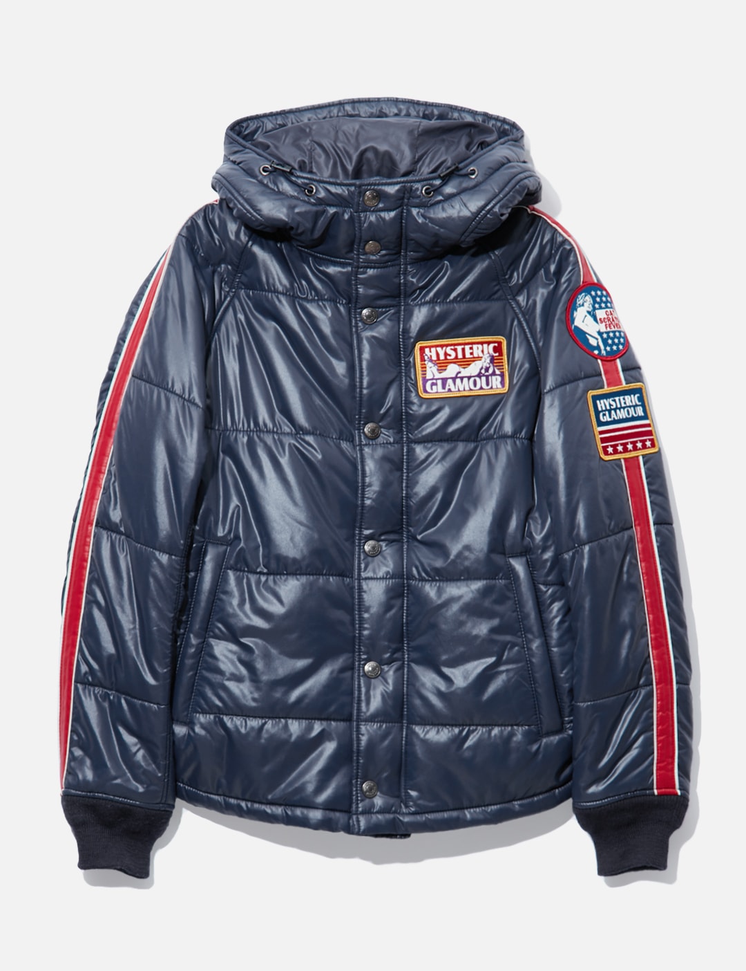 Hysteric Glamour - Hysteric Glamour Nylon Jacket with Patches | HBX - HYPEBEAST 為您搜羅全球潮流時尚品牌