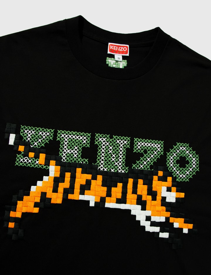 Kenzo - KENZO Pixels Oversized T-shirt | HBX - Globally Curated Fashion and Lifestyle by Hypebeast