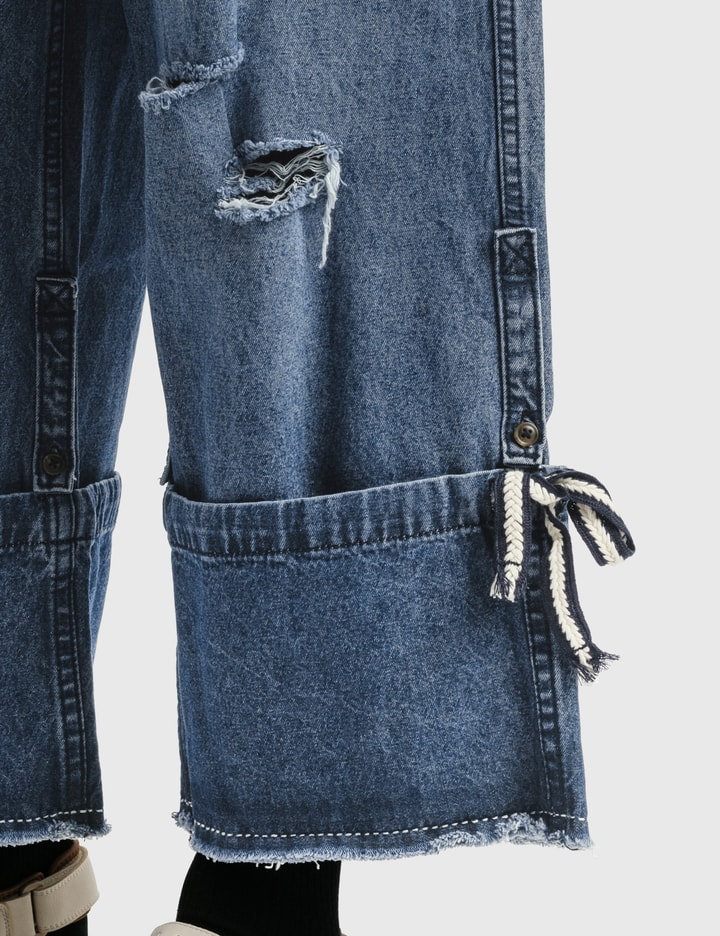 thecityworker - Tattered Folded Legs Vintage Pants | HBX - Globally ...