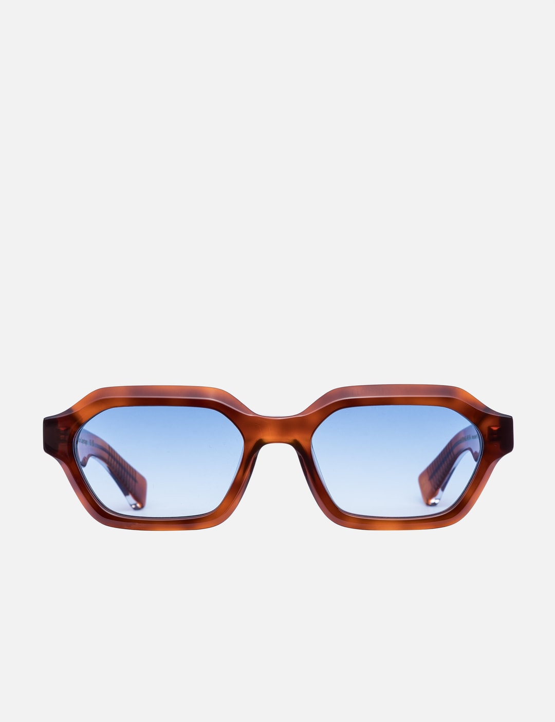 MessyWeekend Anthony - Hexagonal handcrafted acetate sunglasses with ...