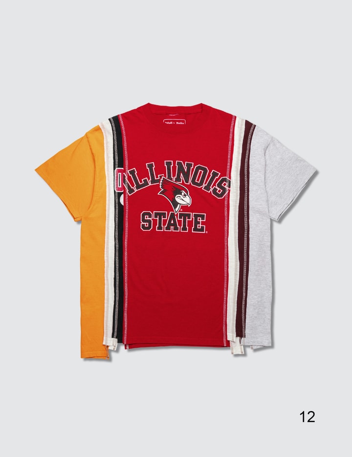 Needles - 7 Cuts College T-shirt | HBX - Globally Curated Fashion and ...